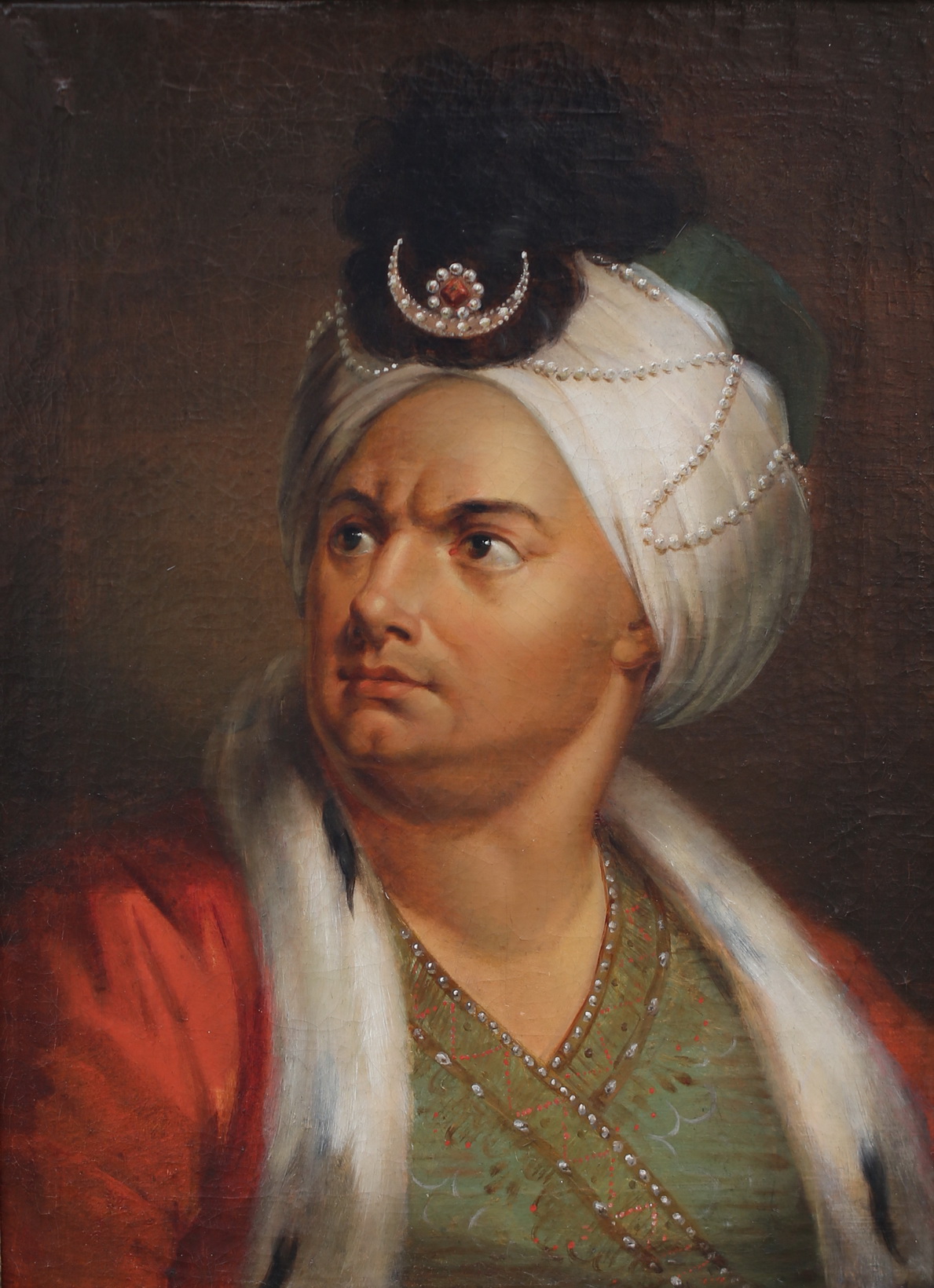 Ecole Française Vers 1800, Portrait De Henri Louis Lekain dans le rôle ...