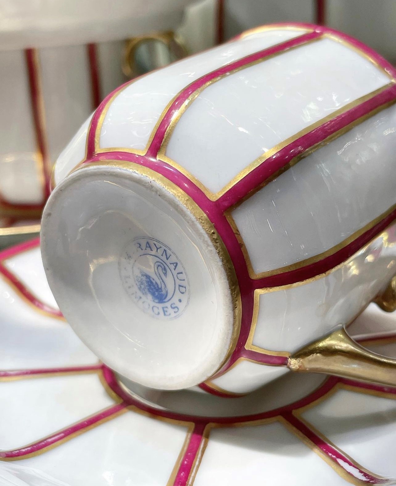 French coffee service in Limoges porcelain - Raynaud Factory | Paul ...