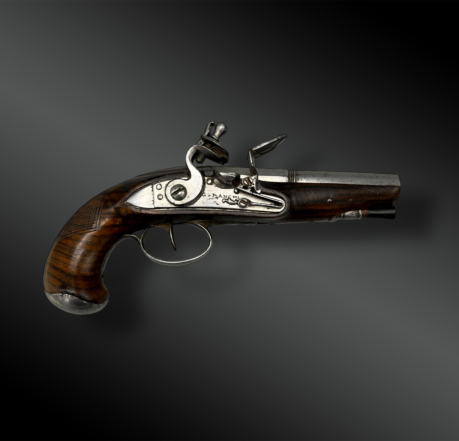 Travel pistol - Italy - Circa 1790 | Paul Bert Serpette